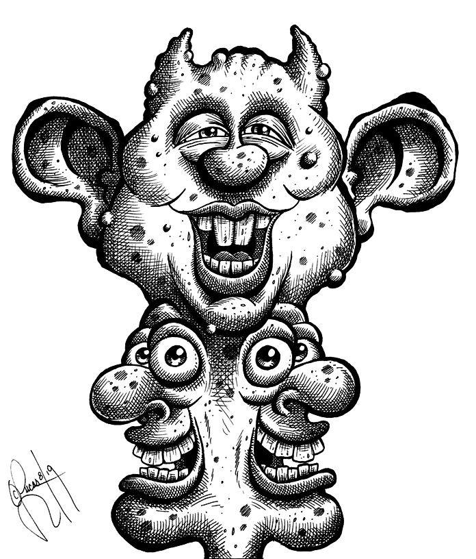 Sketchbook Work: Muck, Yuck and Fudge – Johnny 'Toons